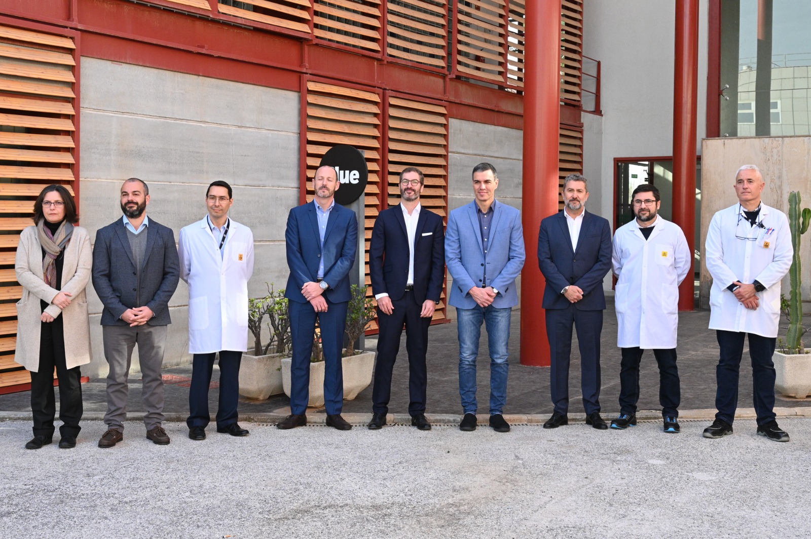 El presidente del Gobierno, Pedro Sánchez, visita Clue. - Clue Technologies